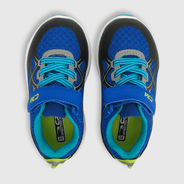 Zapatilla deportiva de niño caña baja azul - Colloky Peru