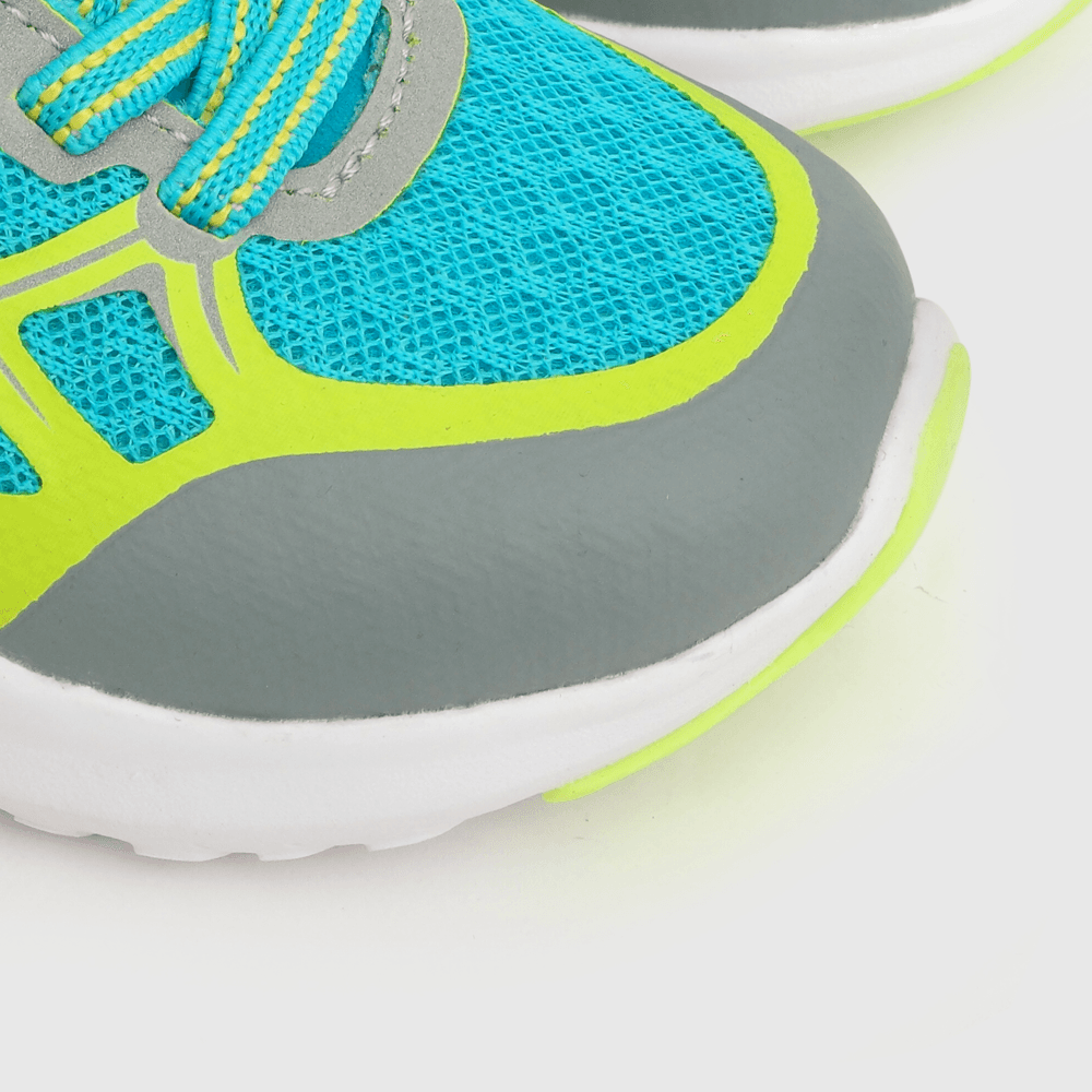 Zapatilla deportiva de niño caña baja gris - Colloky Peru